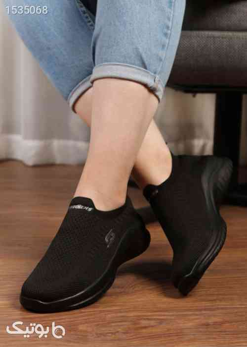 کتونی زنانه اسکیچرز مشکی مشکی از فروشگاه کتونی اسپرت | بوتیک